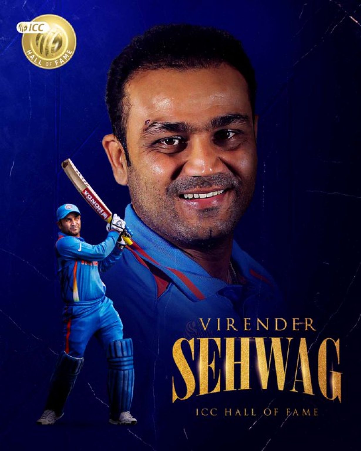 Virender Sehwag Inducted into ICC Hall of Fame - Shoutnerd